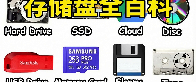 【熟肉】8分钟看懂所有存储设备 - Byte Sized Explainer_硬盘_什么值得买